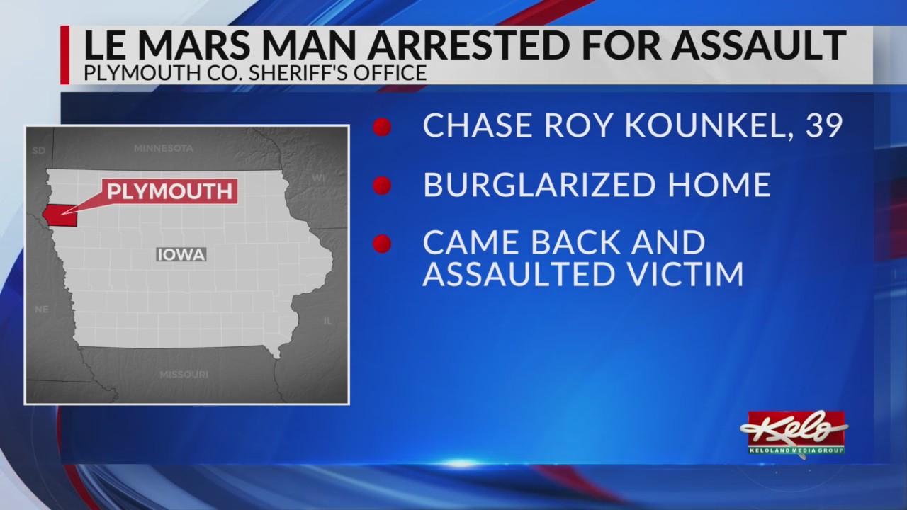LeMars man arrested for assault – KELOLAND.com