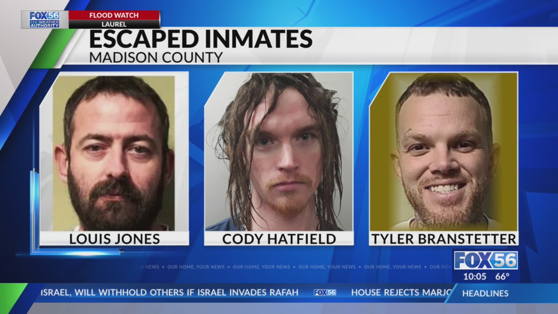 Search continues for 3 escaped inmates in Madison County – FOX 56 News