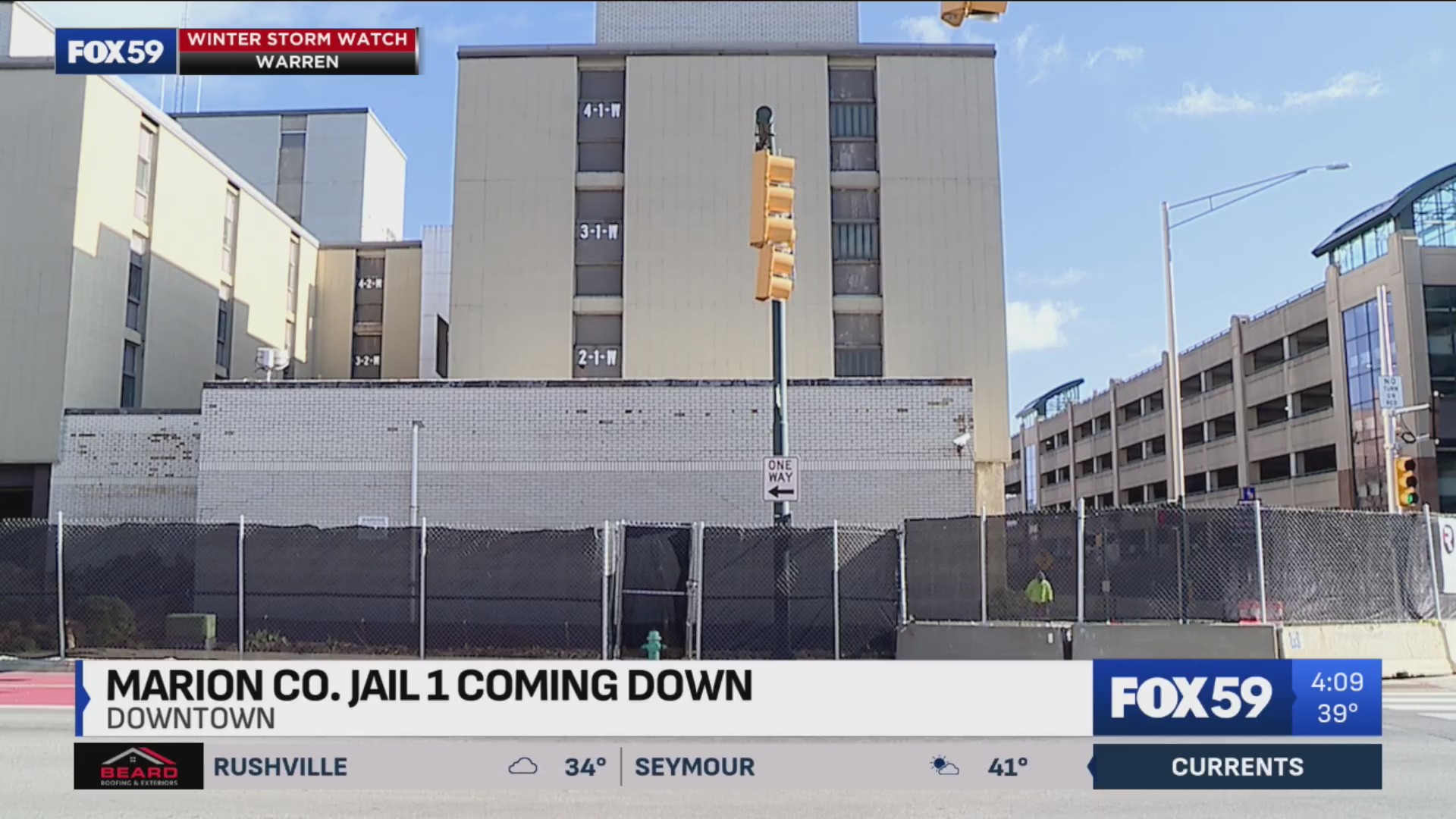 Marion County Jail 1 coming down in downtown Indy – Fox 59