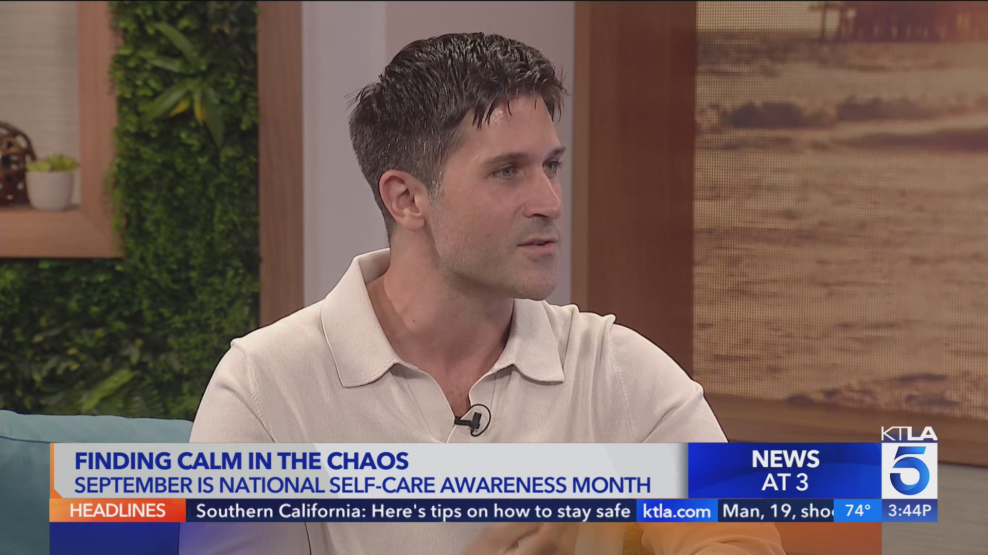 Finding calm in chaos with mindfulness coach Michael Galyon – KTLA