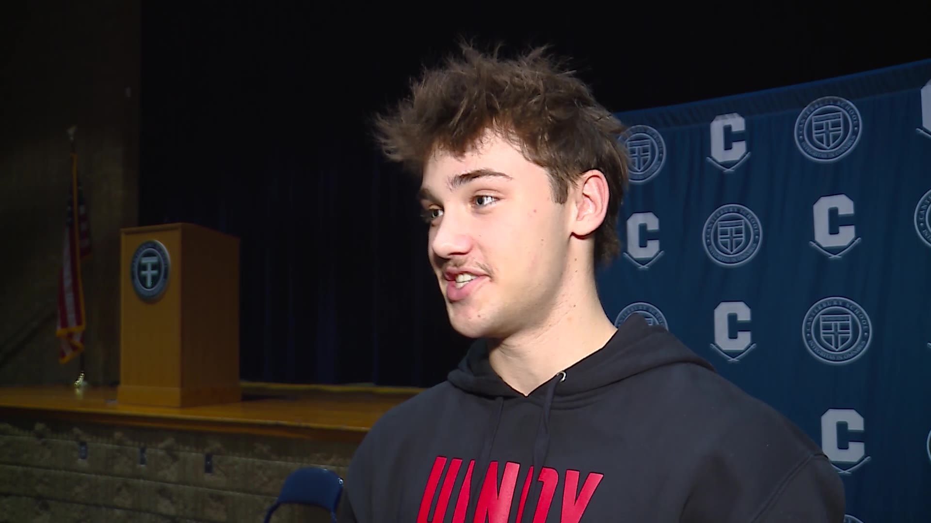 Canterbury HS senior Reed Hayes full interview on signing with UIndy ...