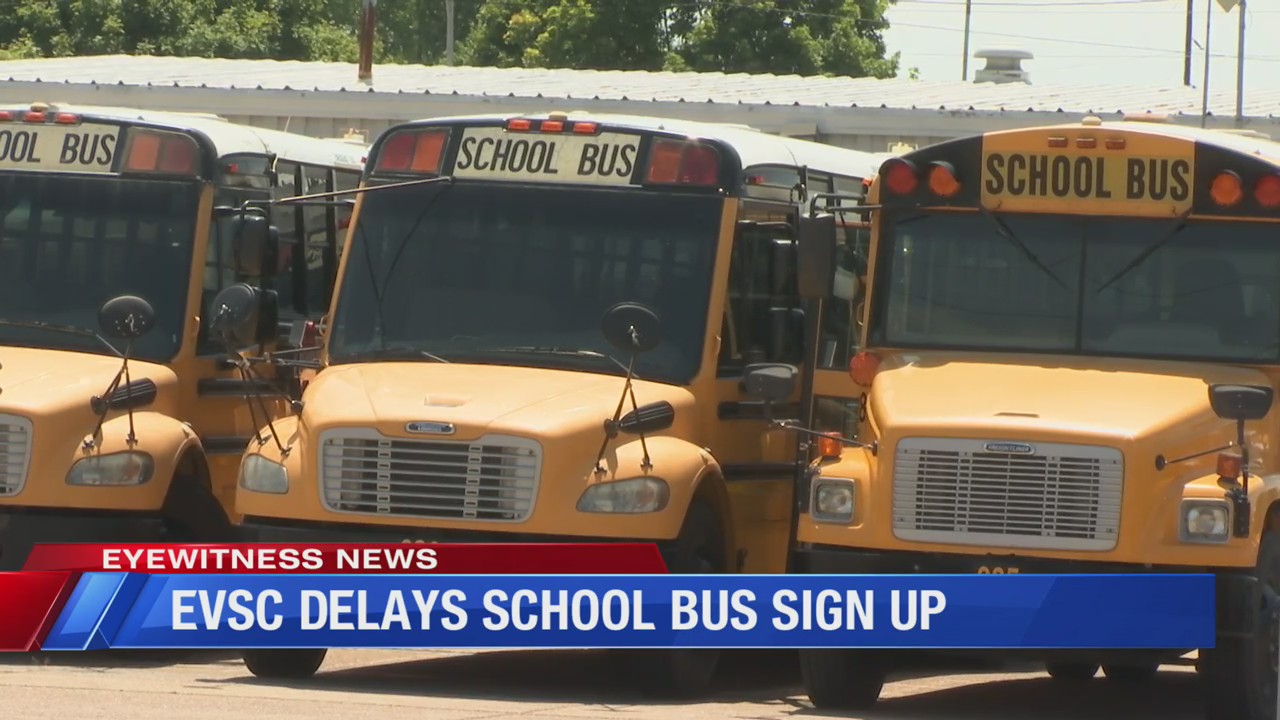 EVSC delays school bus sign up – Eyewitness News (WEHT/WTVW)