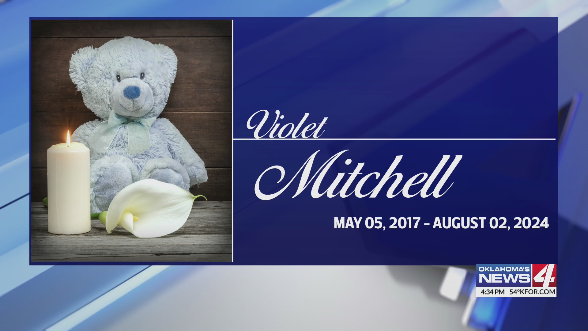 ME Report released on 7-year-old Violet Mitchell’s tragic death – KFOR ...