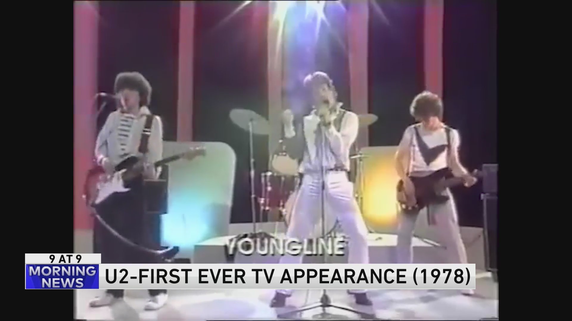 U2-first ever TV appearance (1978) – WGN-TV