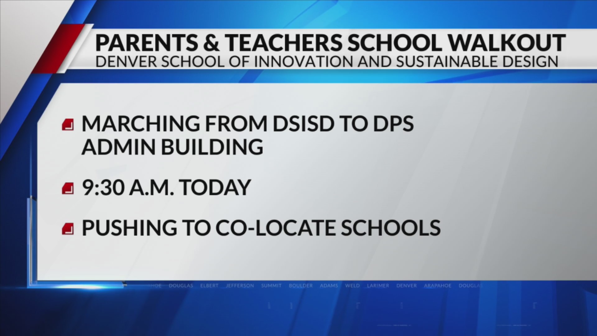 Community plans walkout to save DPS school from closing – FOX31 Denver