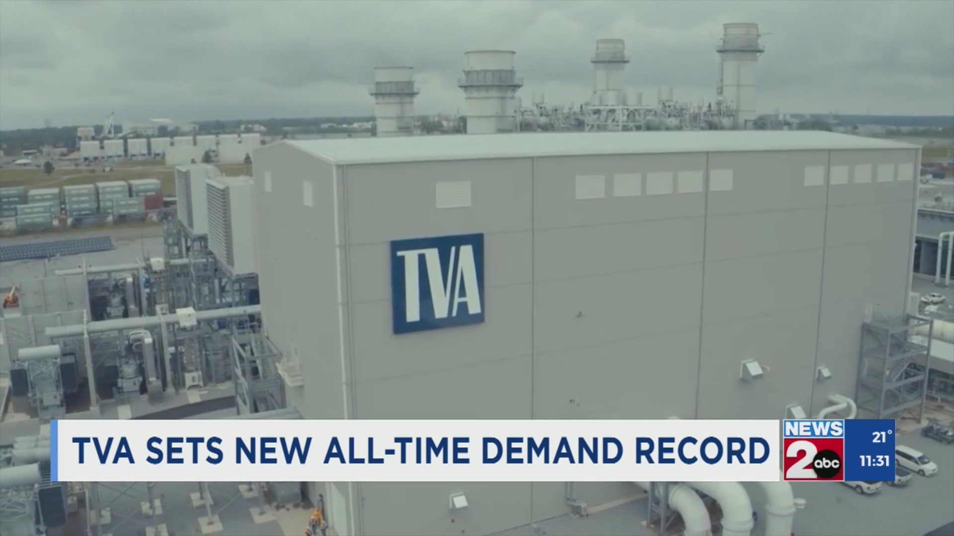 TVA sets new all-time demand record – WKRN News 2