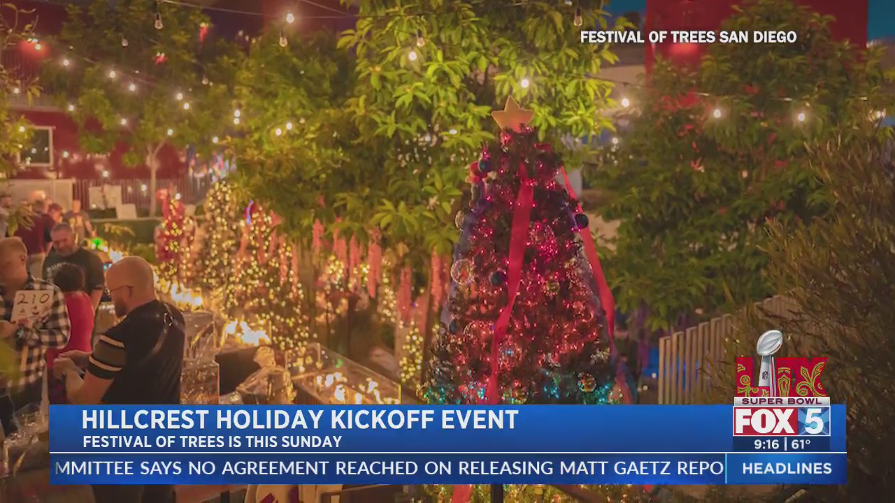 Hillcrest Festival of Trees – FOX 5 San Diego & KUSI News
