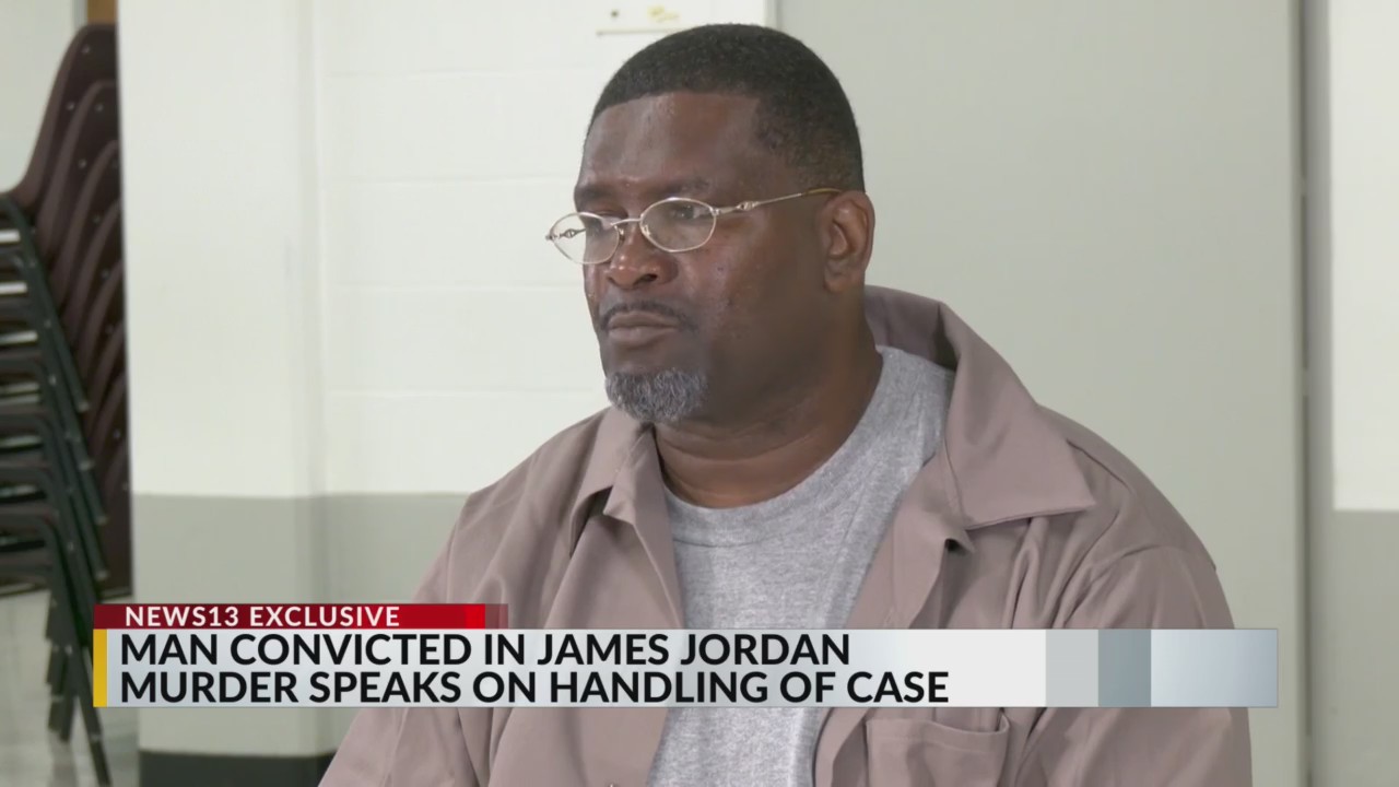News13 exclusive: Man convicted in James Jordan murder speaks on ...