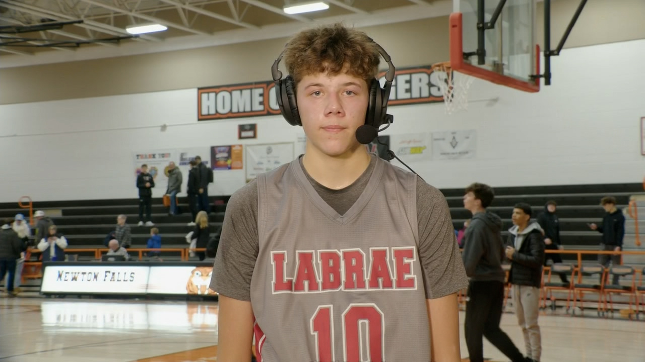 Player of the Game: LaBrae’s Austin Rowe – WKBN.com