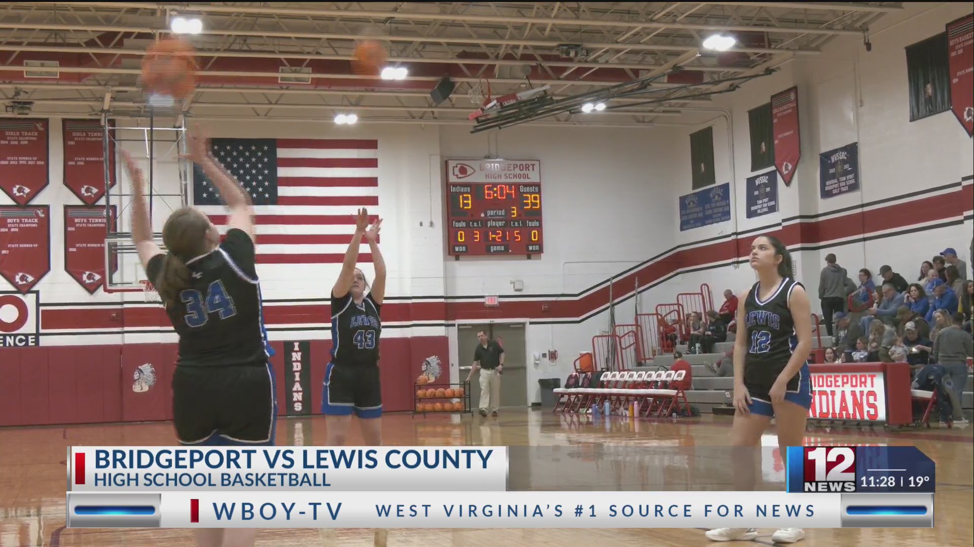 GIRLS BASKETBALL HIGHLIGHTS: Lewis County vs. Bridgeport – WBOY.com