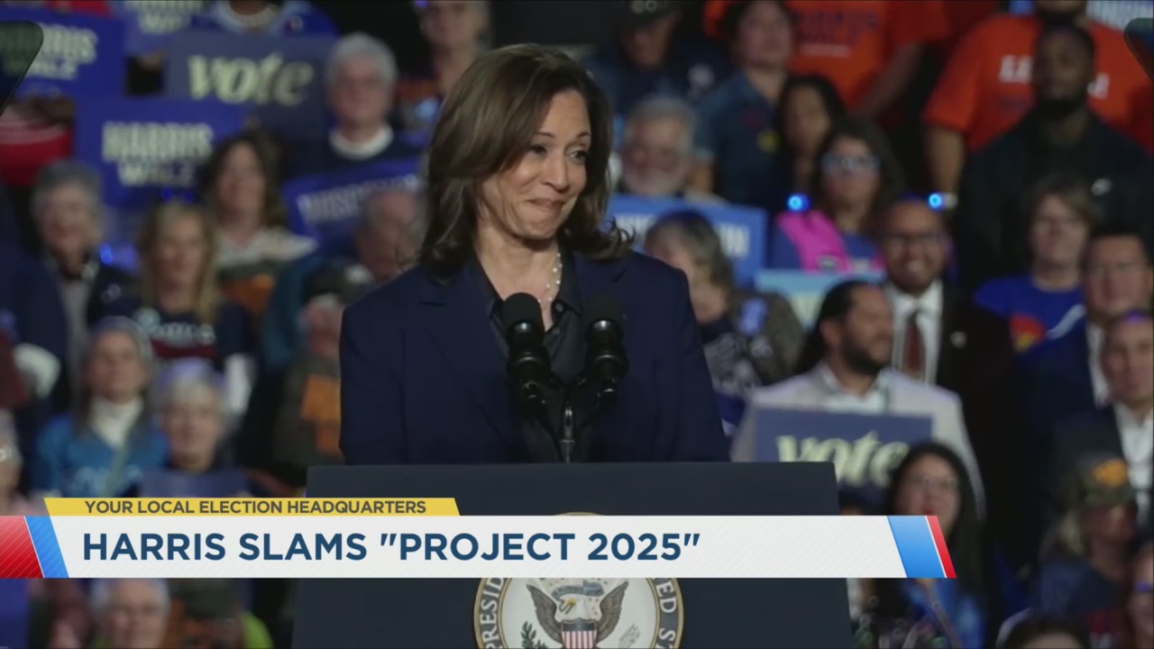 Harris slams “Project 2025” – WFXRtv