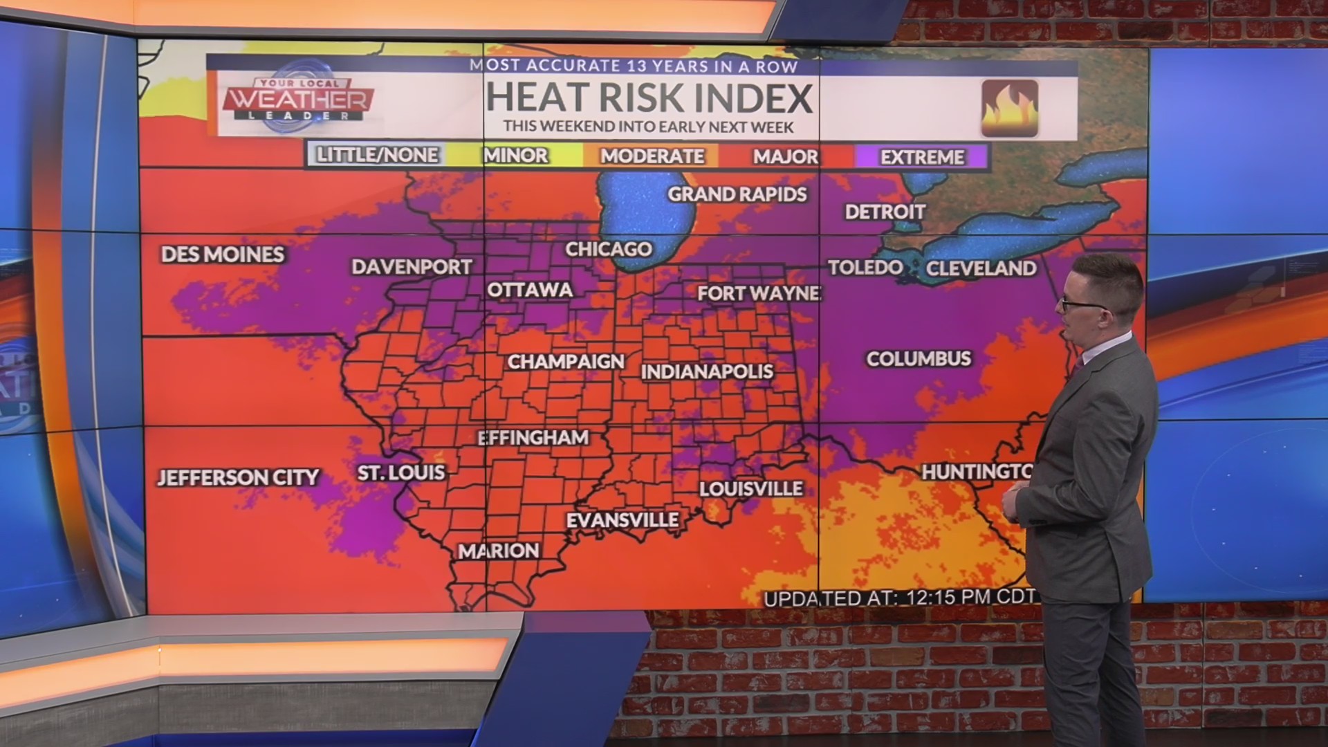 Jacob: “Severe storms possible tomorrow, big heat wave on the way ...