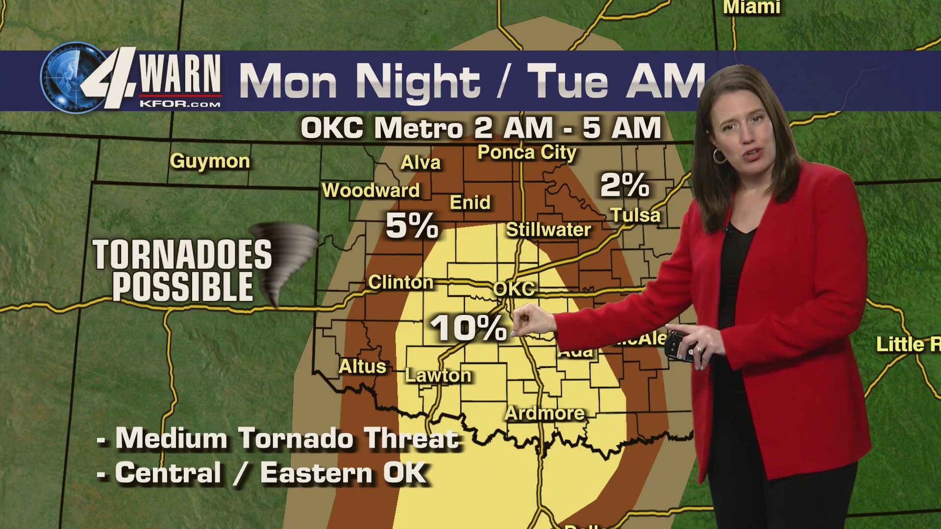 Meteorologist Emily Sutton tracks high winds, fire danger and tonight’s ...