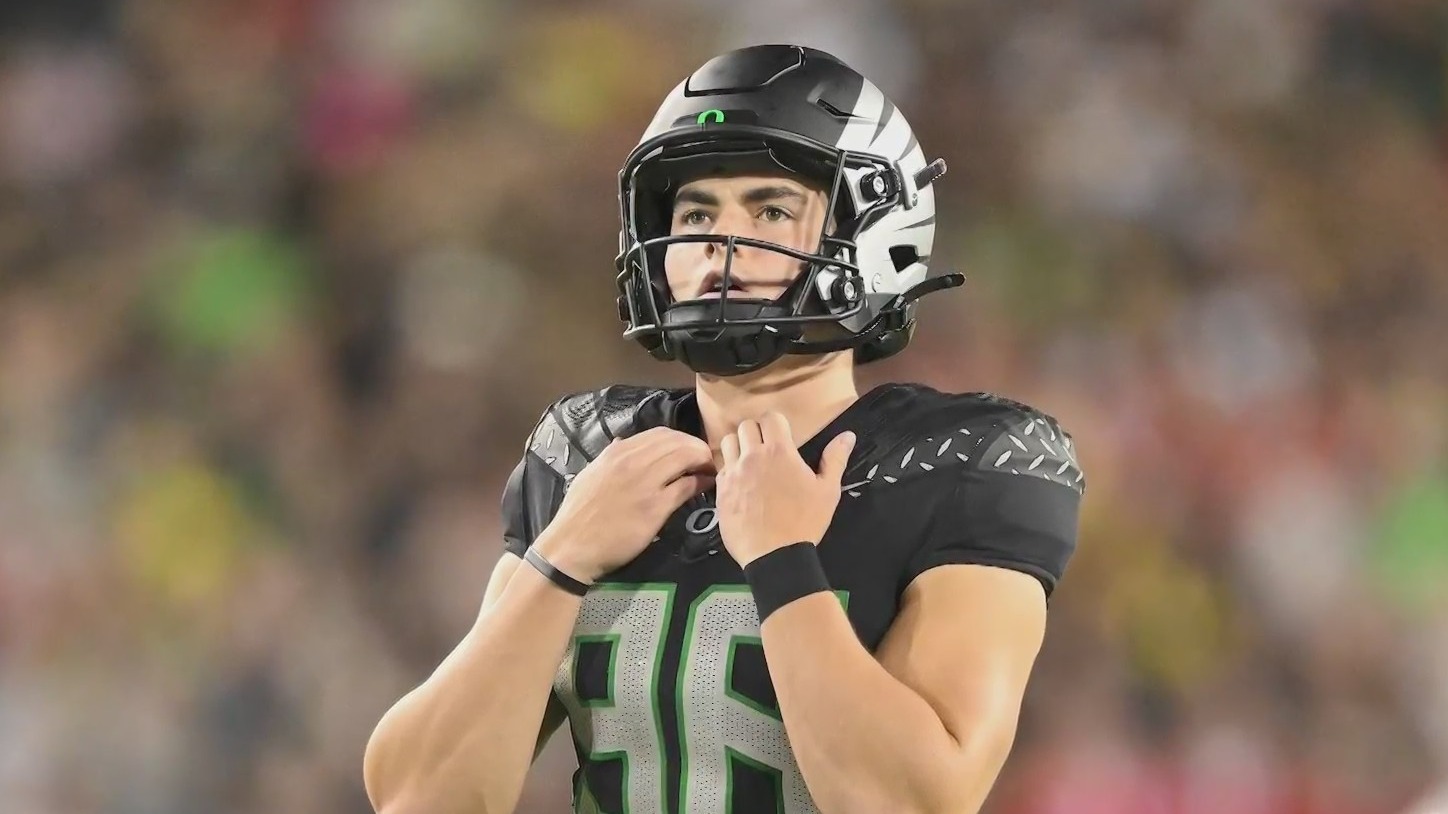 Atticus doesn’t flinch for Oregon Ducks – KOIN.com