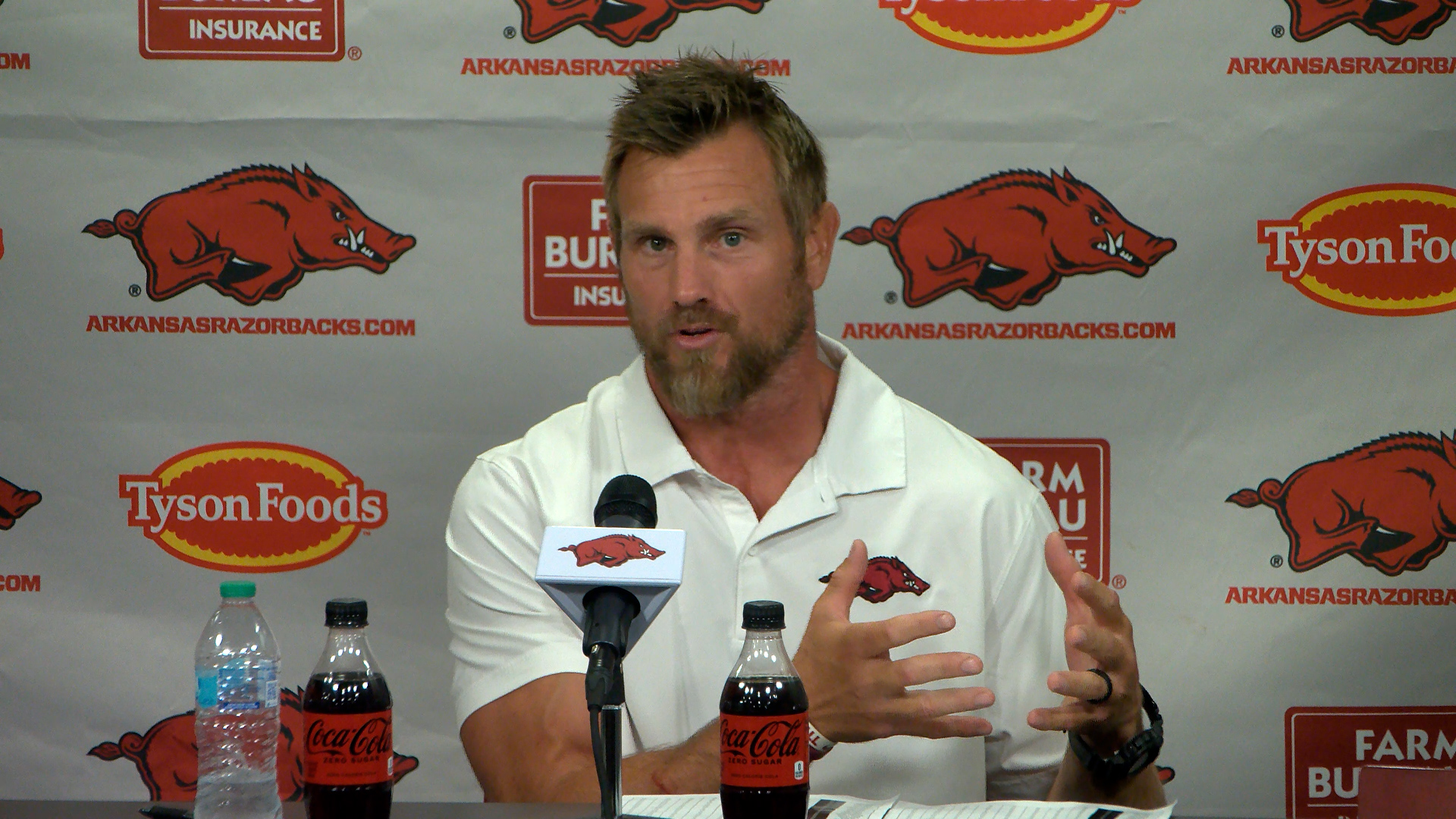 Ben Sowders talks Razorback transformation ahead of Fall Camp – KNWA FOX24