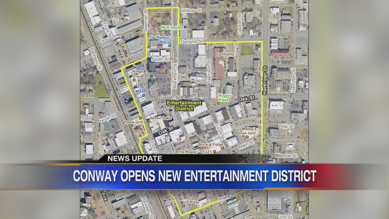 Conway opens new entertainment district in city’s downtown – KLRT ...