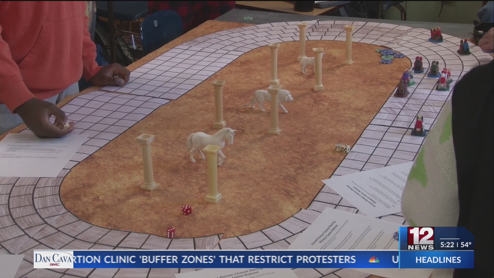 World Studies teacher brings history to life with interactive chariot ...