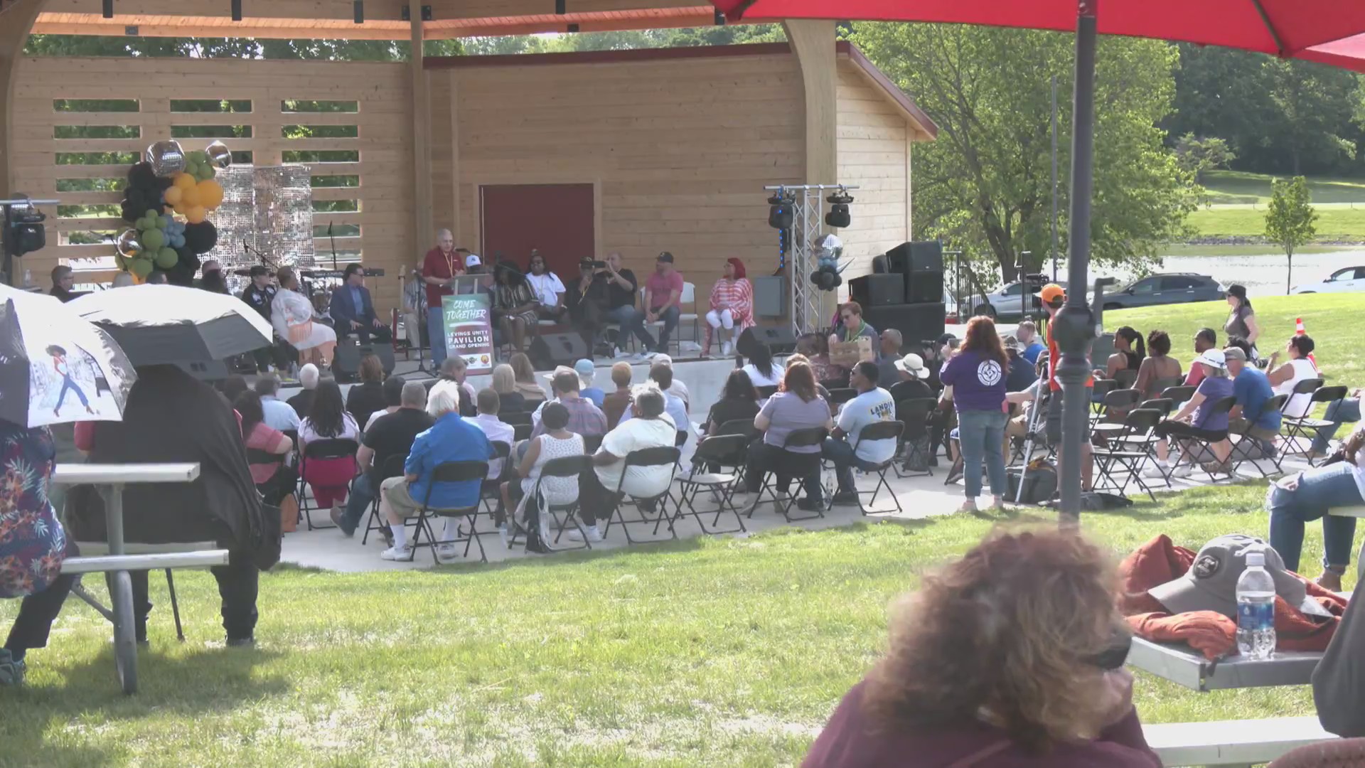 After decades of work, the Levings Park Pavilion is complete with the ...