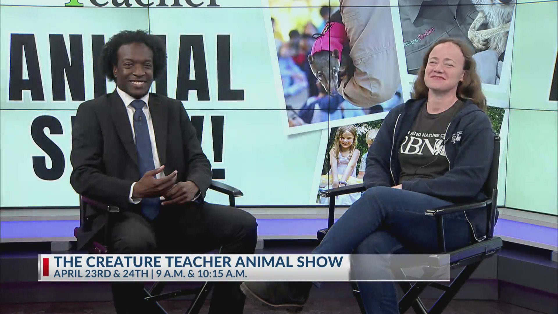 Creature teacher animal show coming to RBNC – Texomashomepage.com