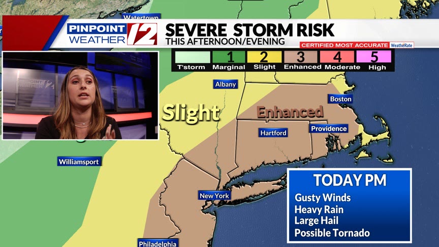WPRI 12 Weather Now 6/30/24: Increasing Showers/T’storms Late Today ...