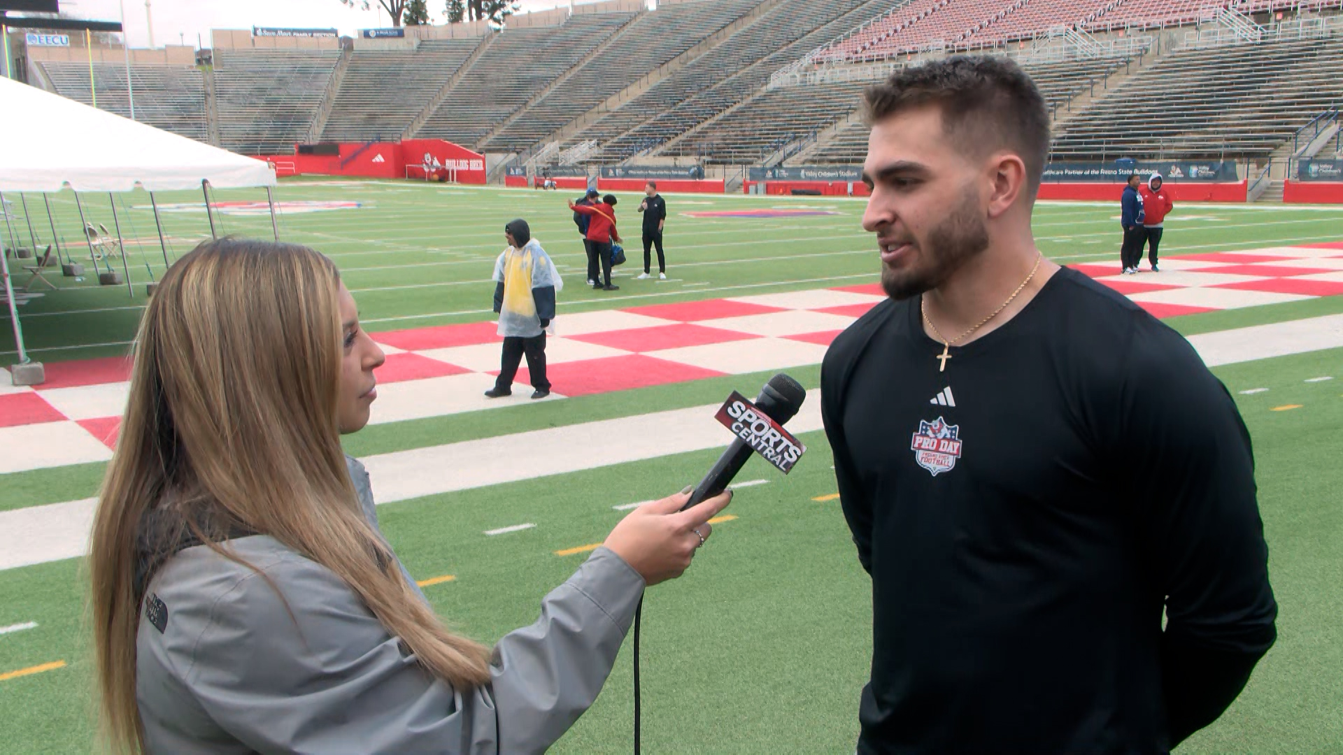 Bulldog Insider: Ultimate Insider Mac Dalena at Fresno State’s Pro Day ...