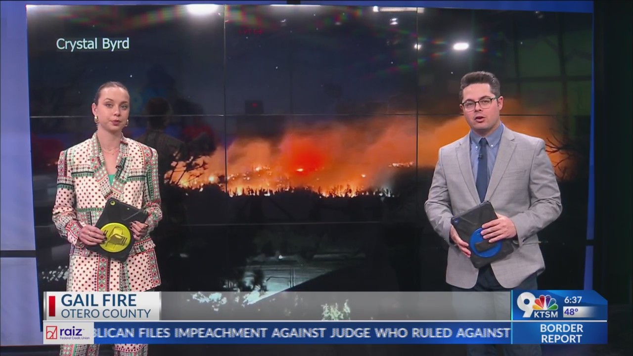 Gail Fire burns east of Cloudcroft – KTSM 9 News