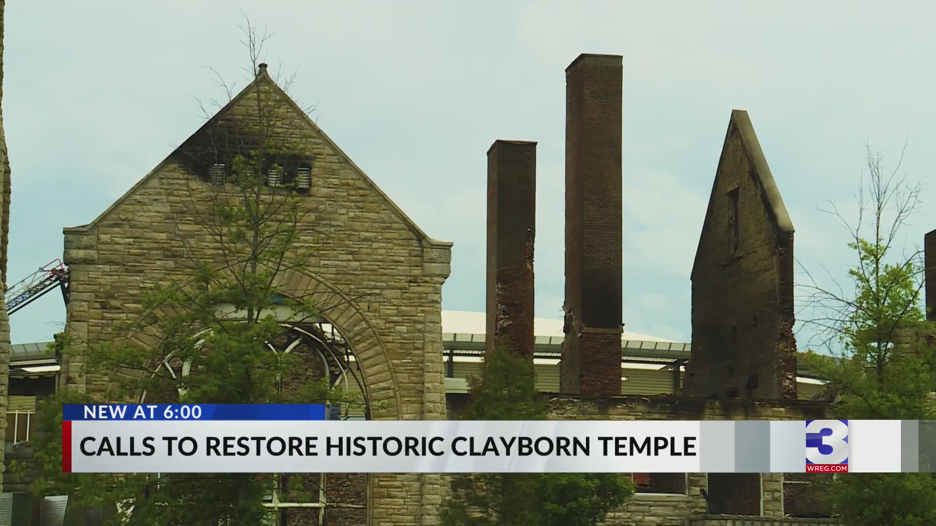 Calls to restore historic Clayborn Temple – WREG.com