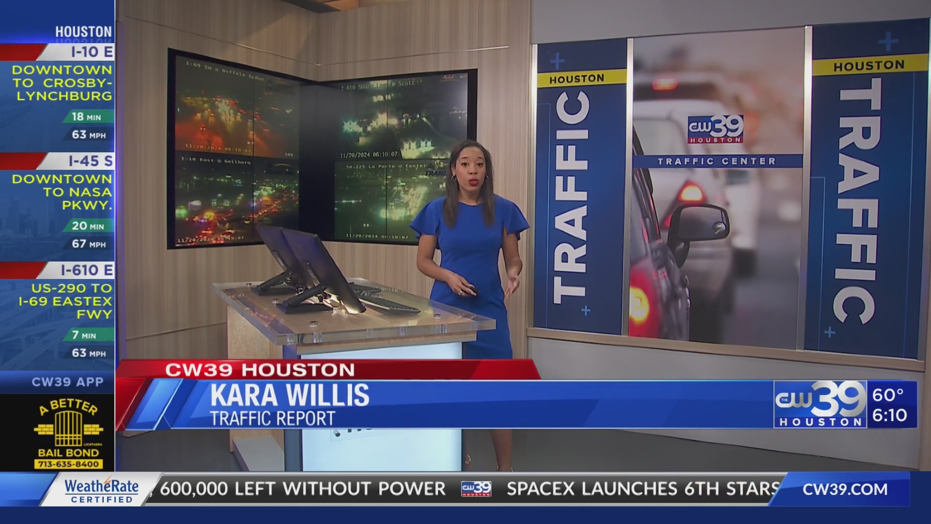 Multiple accidents cause major slow downs Wednesday morning – CW39 Houston