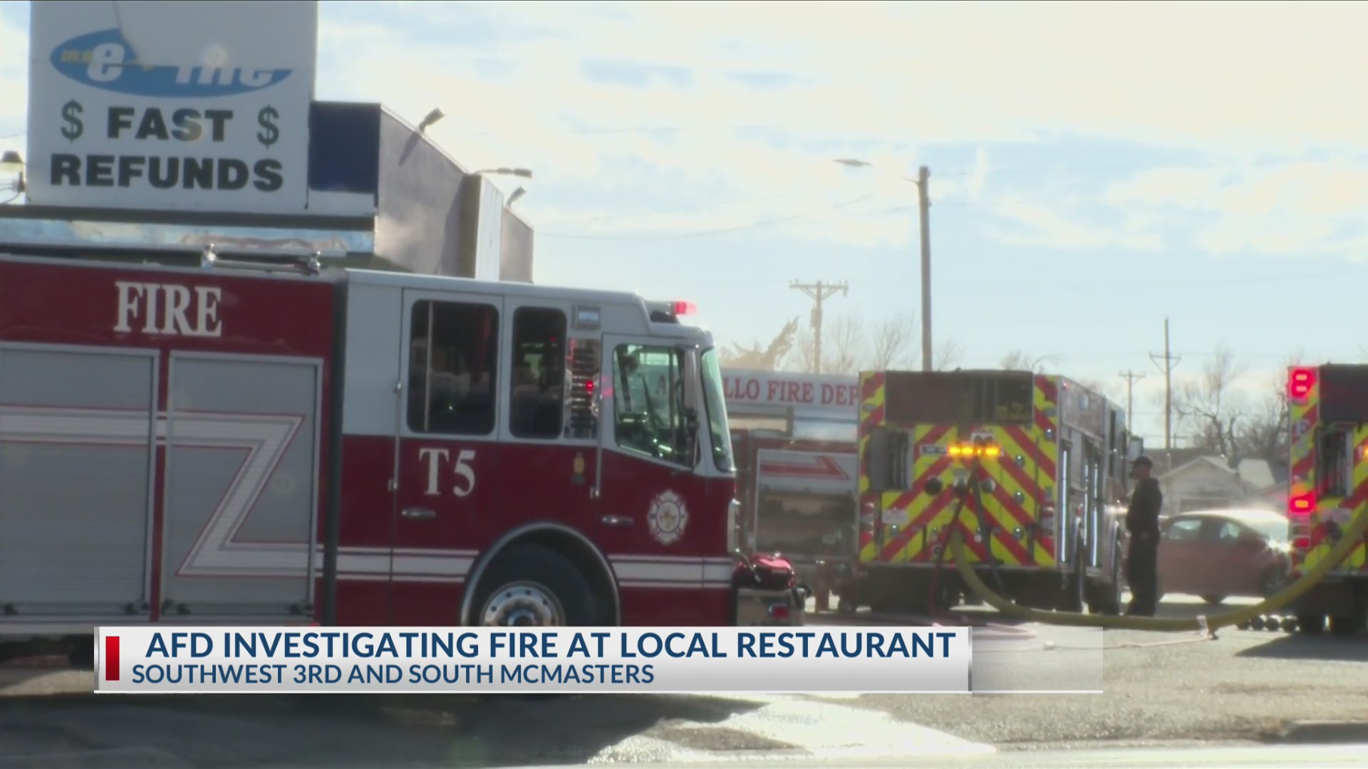 Amarillo Fire Department responds to local restaurant fire on Southwest ...