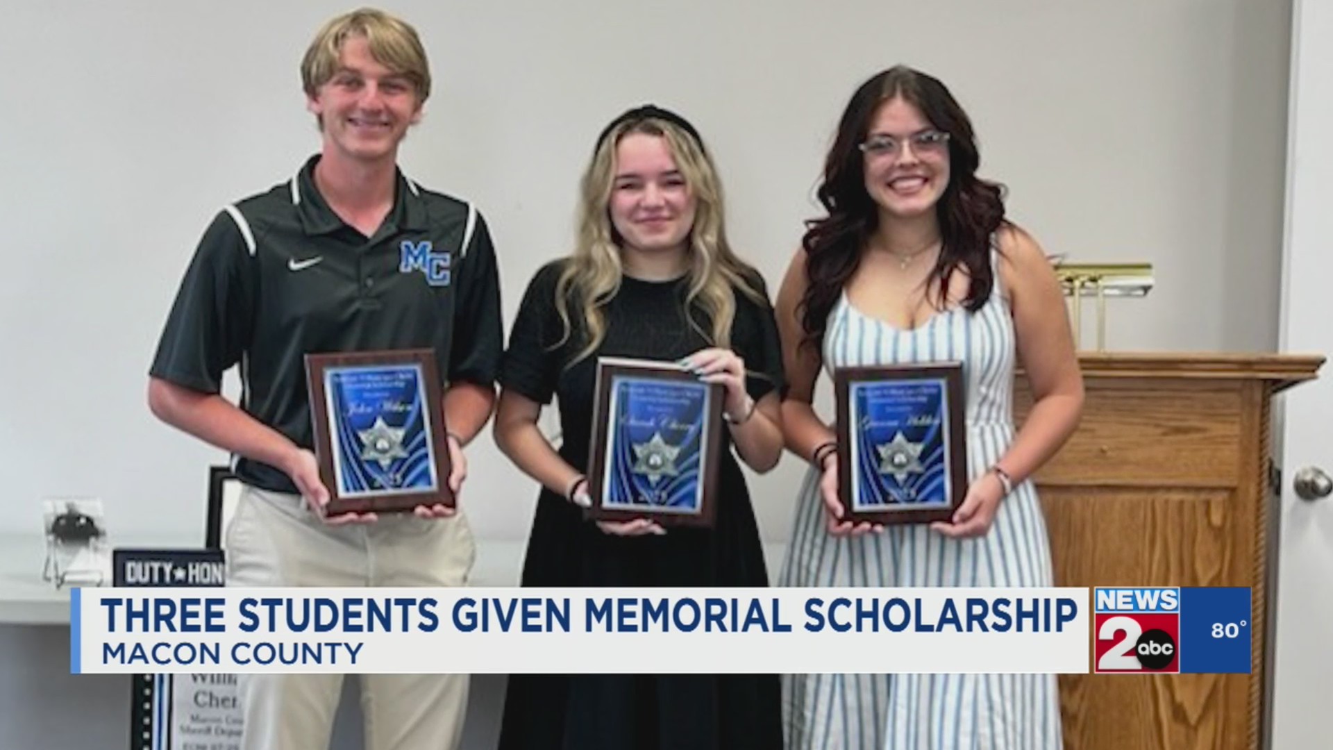 Three Middle TN students receive memorial scholarship – WKRN News 2