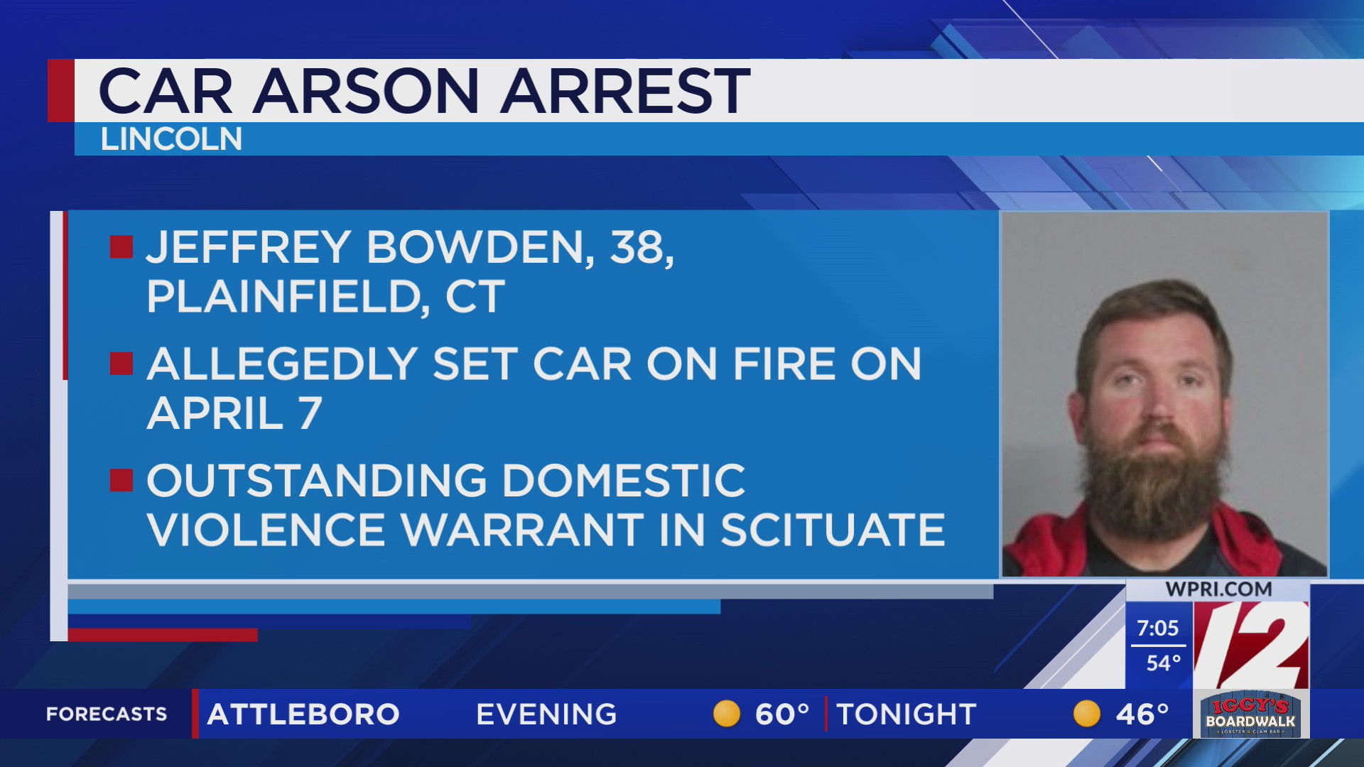 Lincoln arson suspect arrested in Connecticut on domestic violence ...