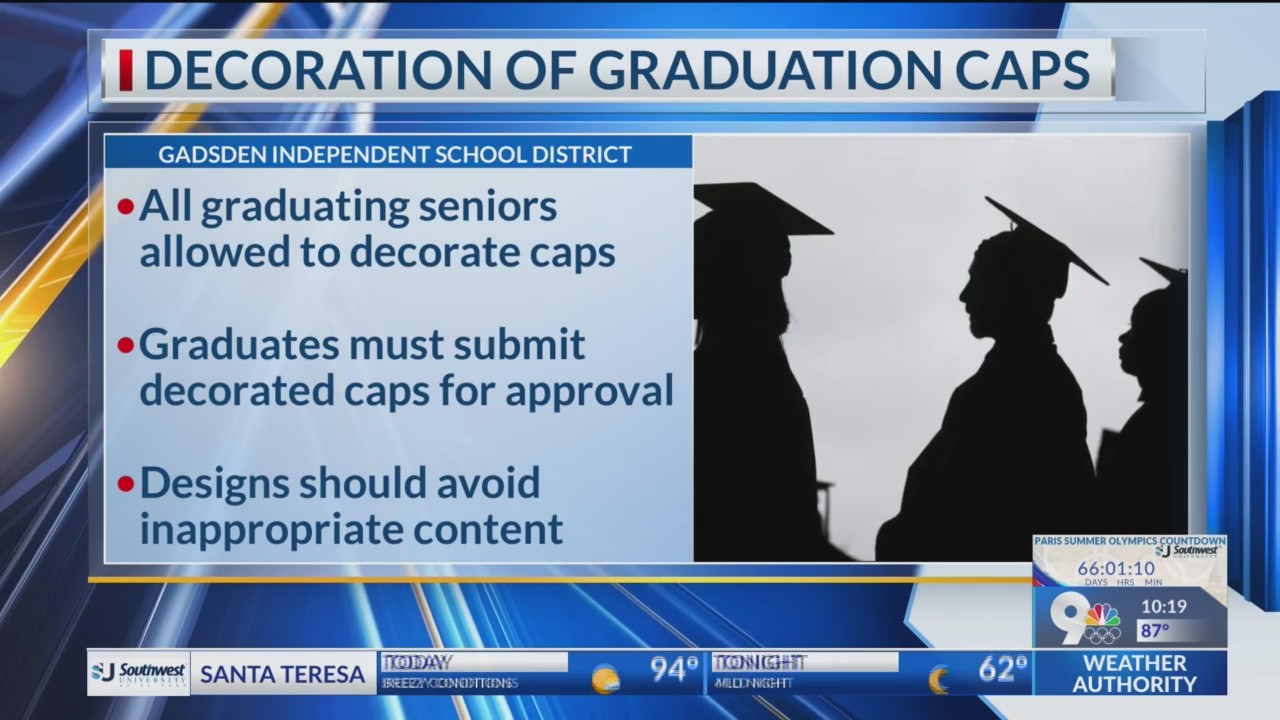 Gadsden ISD reverses graduation cap rules – KTSM 9 News