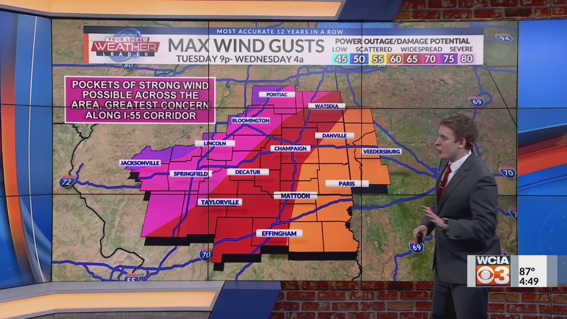Weather Now: Blowing dust, severe storms possible through this evening ...
