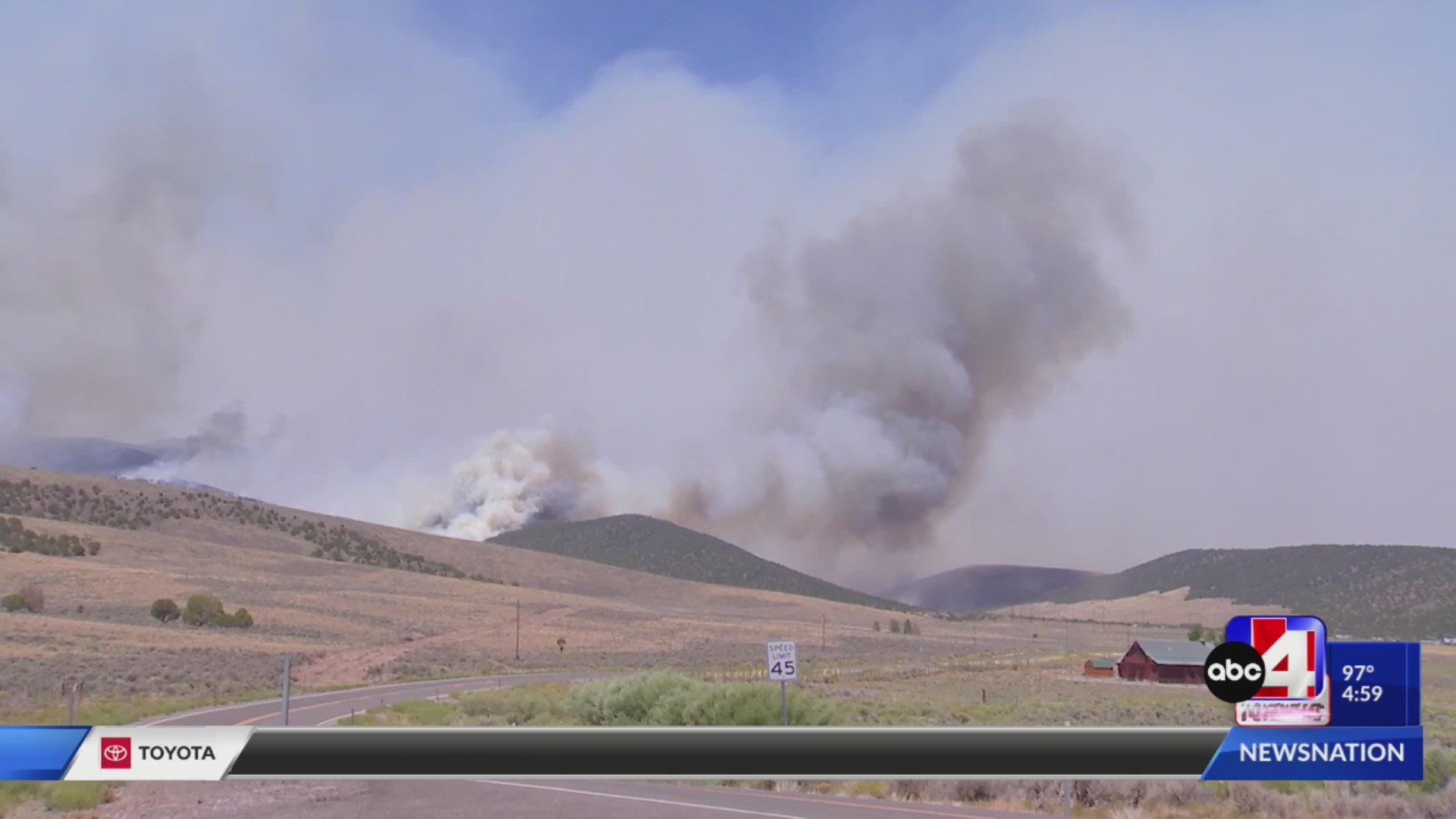 Monroe Canyon Fire grows over 11,000 acres in 24 hours, crosses 48,000 ...