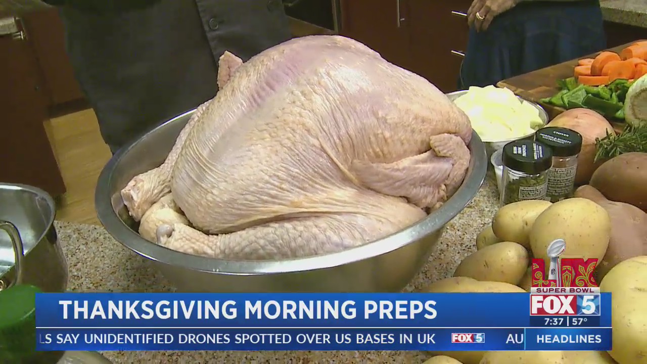 Thanksgiving Morning Turkey Prep – FOX 5 San Diego & KUSI News