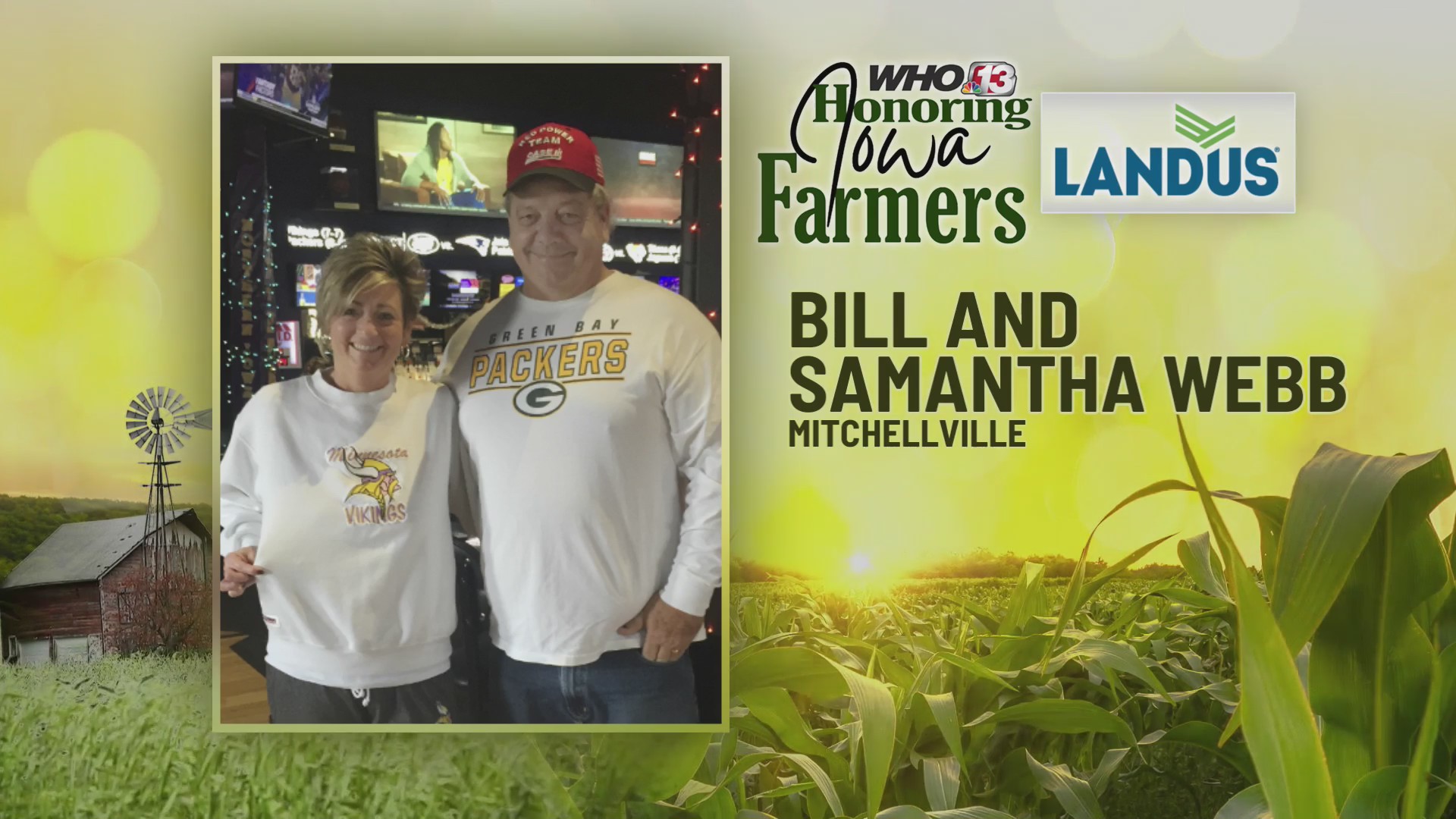 Honoring Iowa Farmers: Bill and Samantha Webb – who13.com