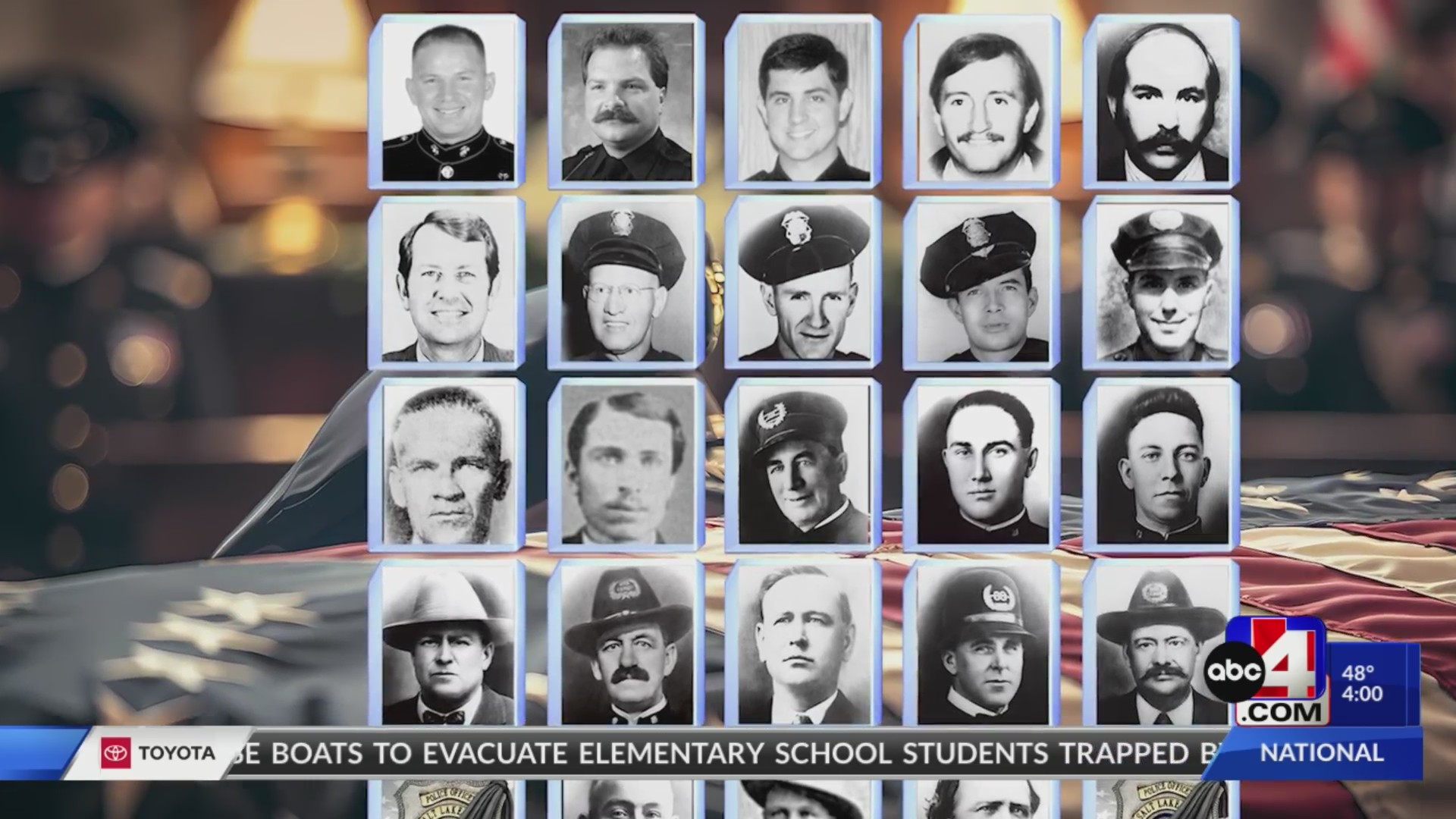 Fallen officers remembered in SLC during police week – ABC4 Utah