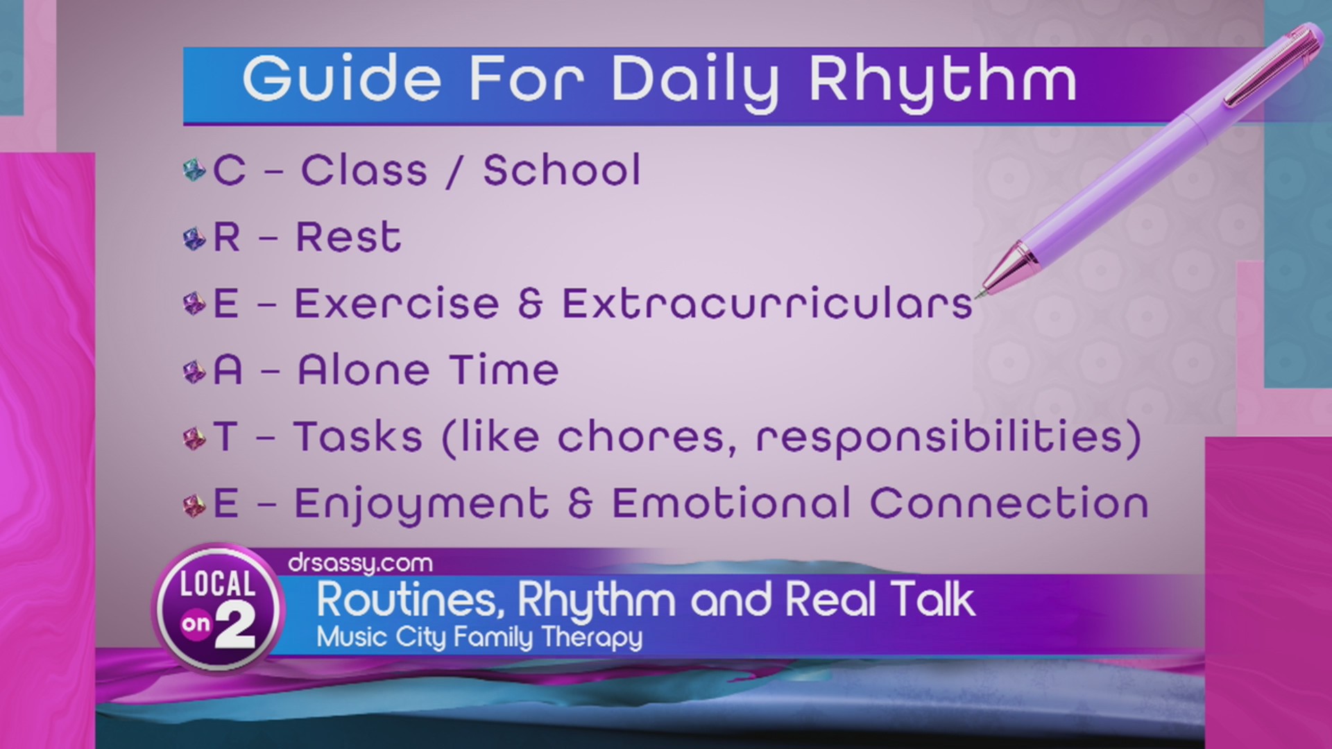 Back to School with Dr. Stacy Jagger, aka Dr. Sassy – WKRN News 2