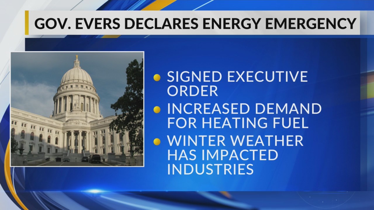 Wisconsin Governor Tony Evers declares energy emergency, what that ...