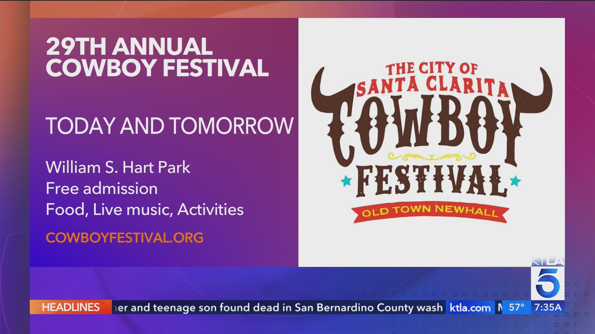 Wild West returns to Southern California for Santa Clarita Cowboy ...