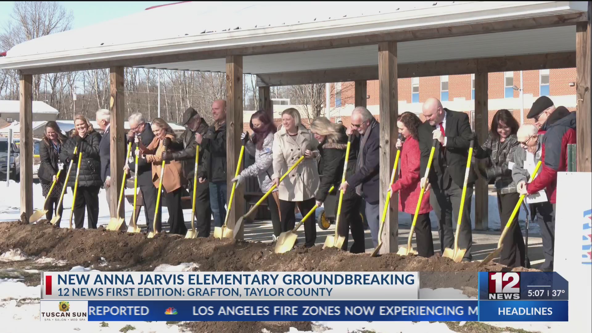 Groundbreaking held for new Anna Jarvis Elementary School – WBOY.com