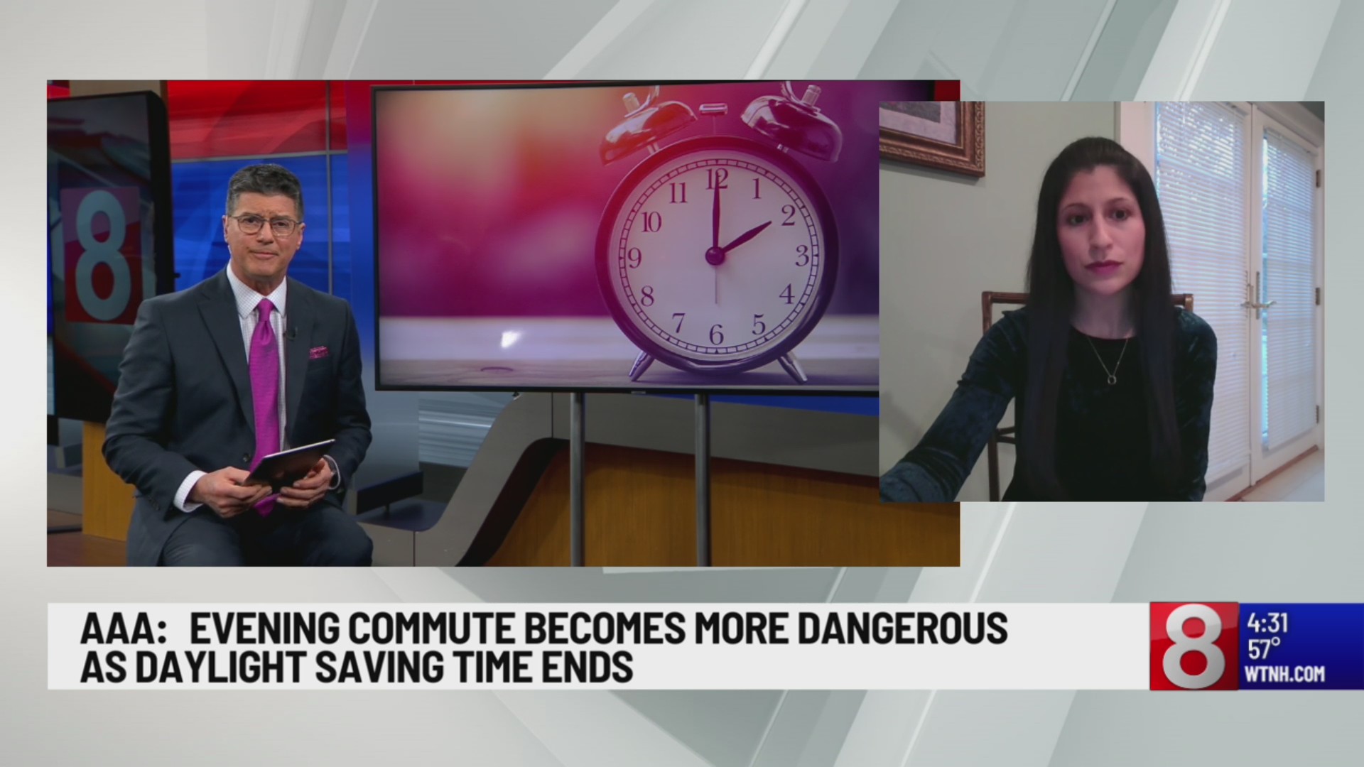 AAA: Evening commute becomes more dangerous as daylight saving time ...