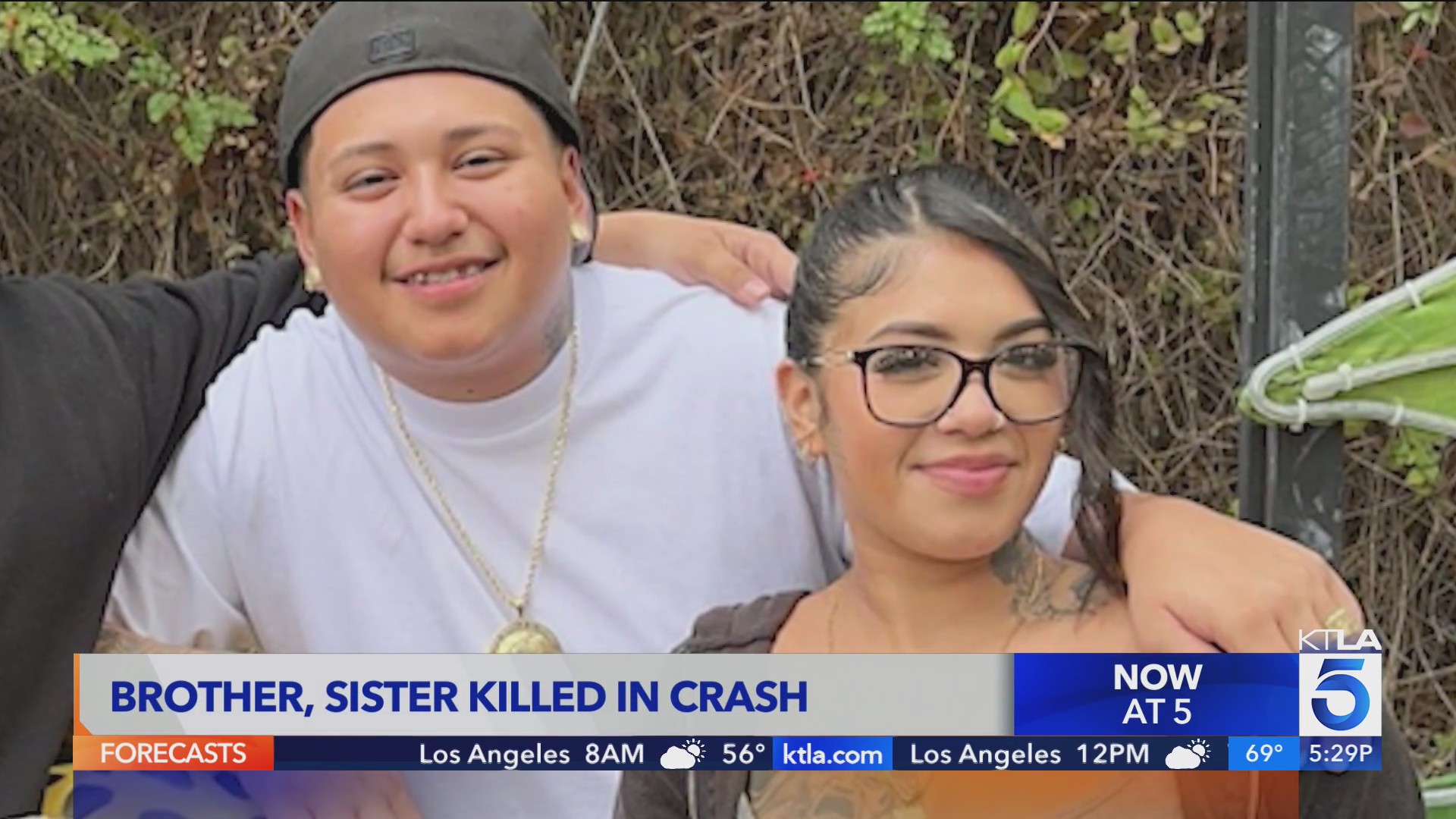 SoCal siblings killed in Chino freeway crash – KTLA