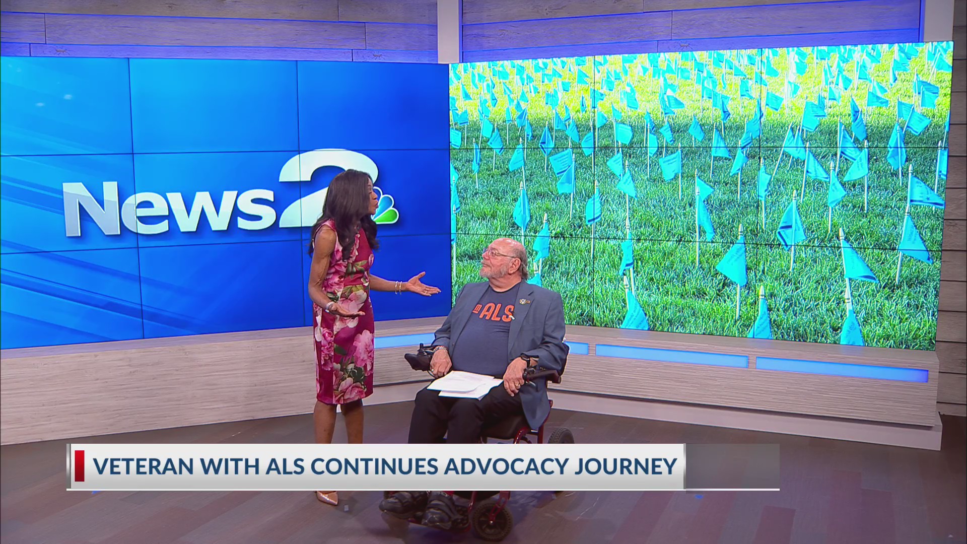 Veteran with ALS continues advocacy journey – WCBD News 2