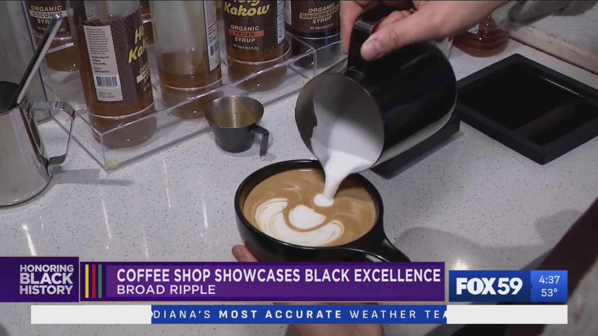 Honoring Black History: Broad Ripple coffee shop showcases black ...
