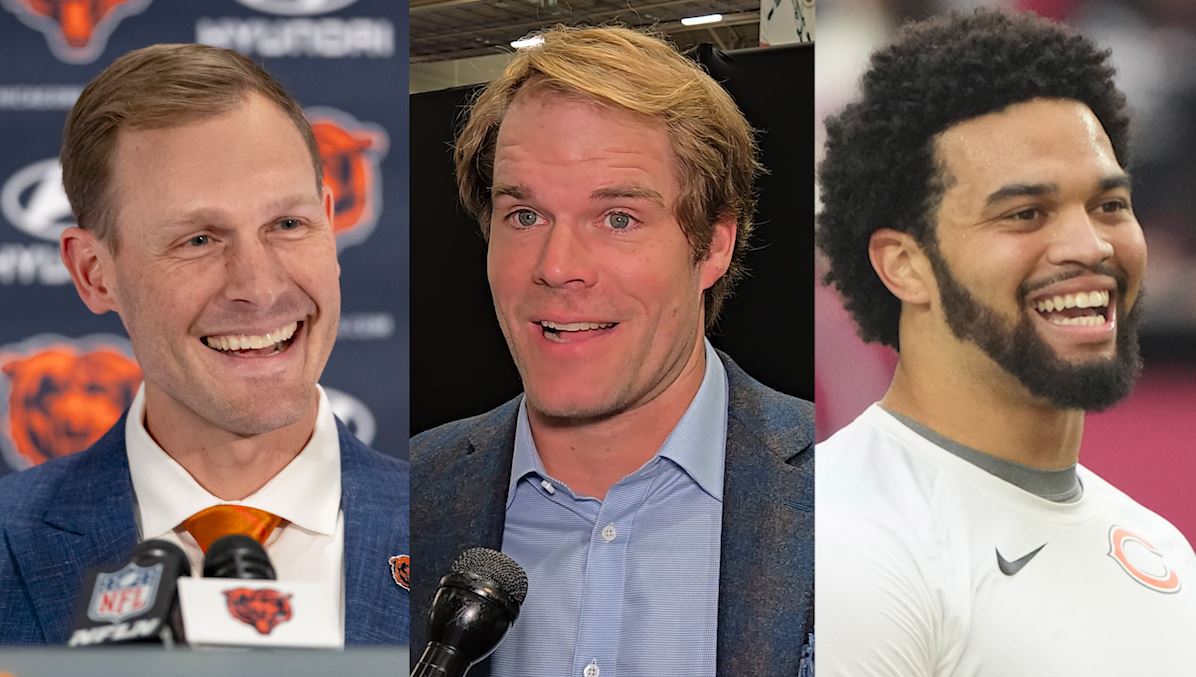 Greg Olsen on Chicago Bears hiring Ben Johnson, how it helps Caleb ...