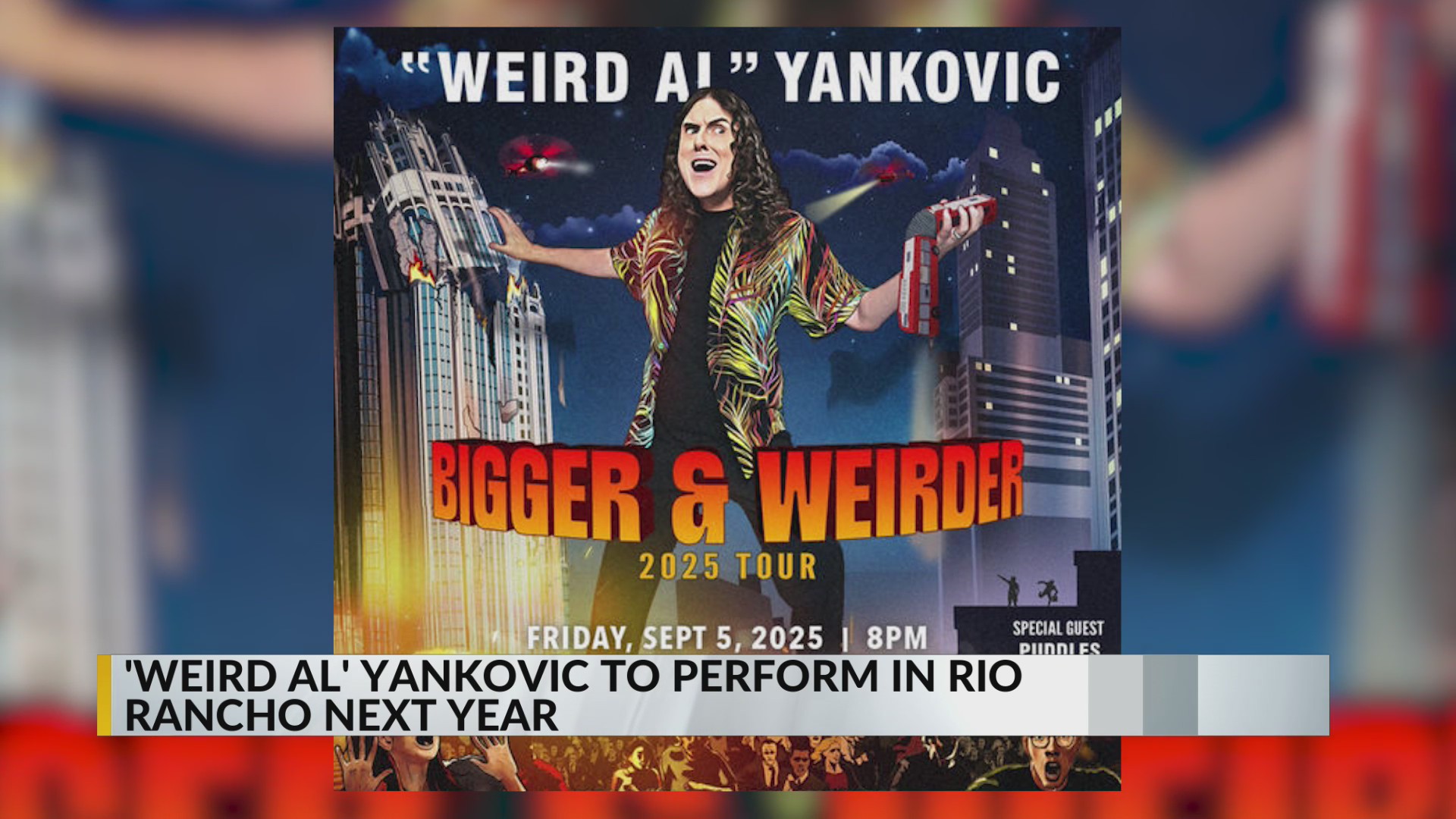 Weird Al coming to Rio Rancho in 2025 – KRQE NEWS 13 – Breaking News ...