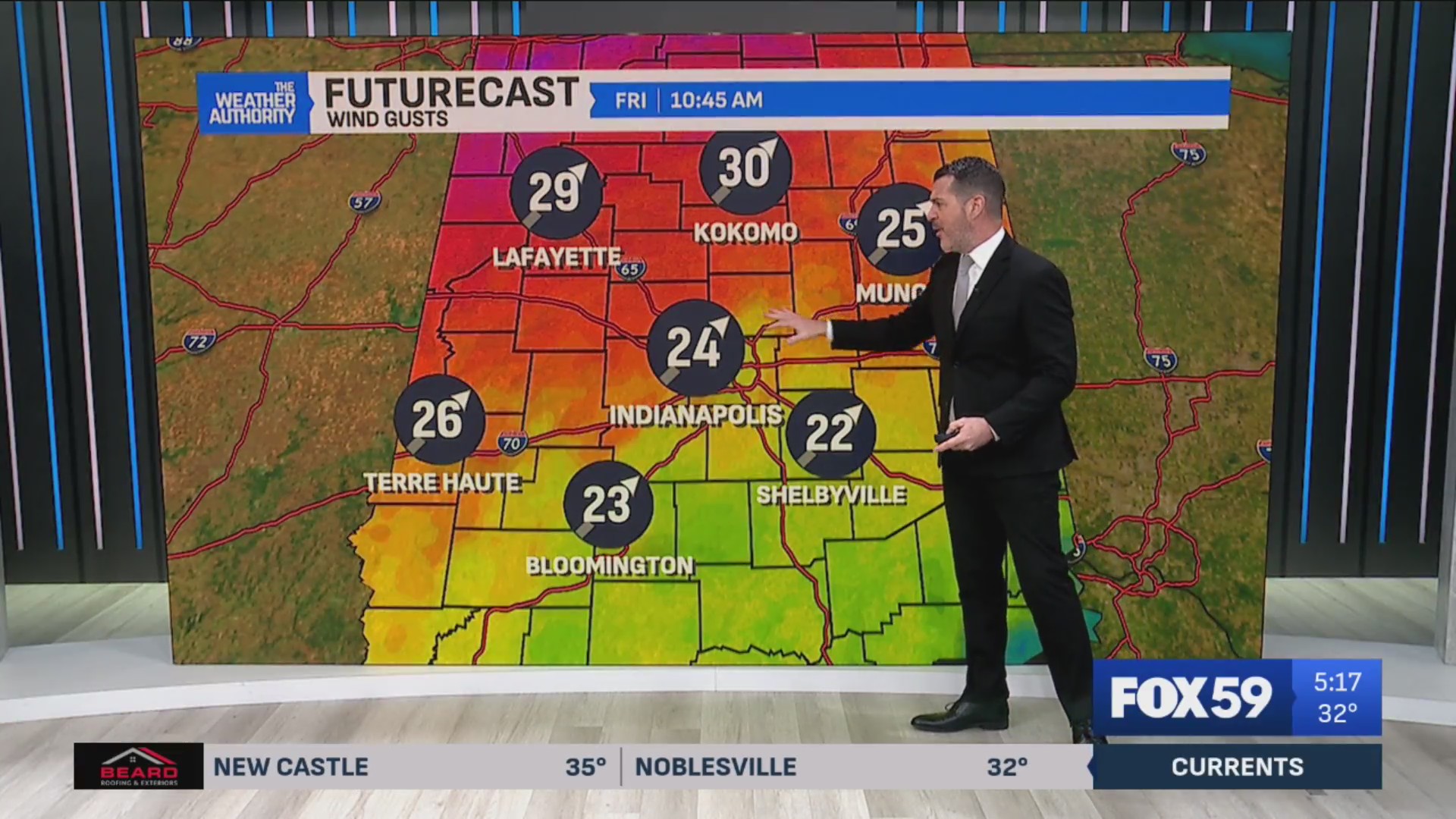 Wind Advisory issued for central Indiana – Fox 59