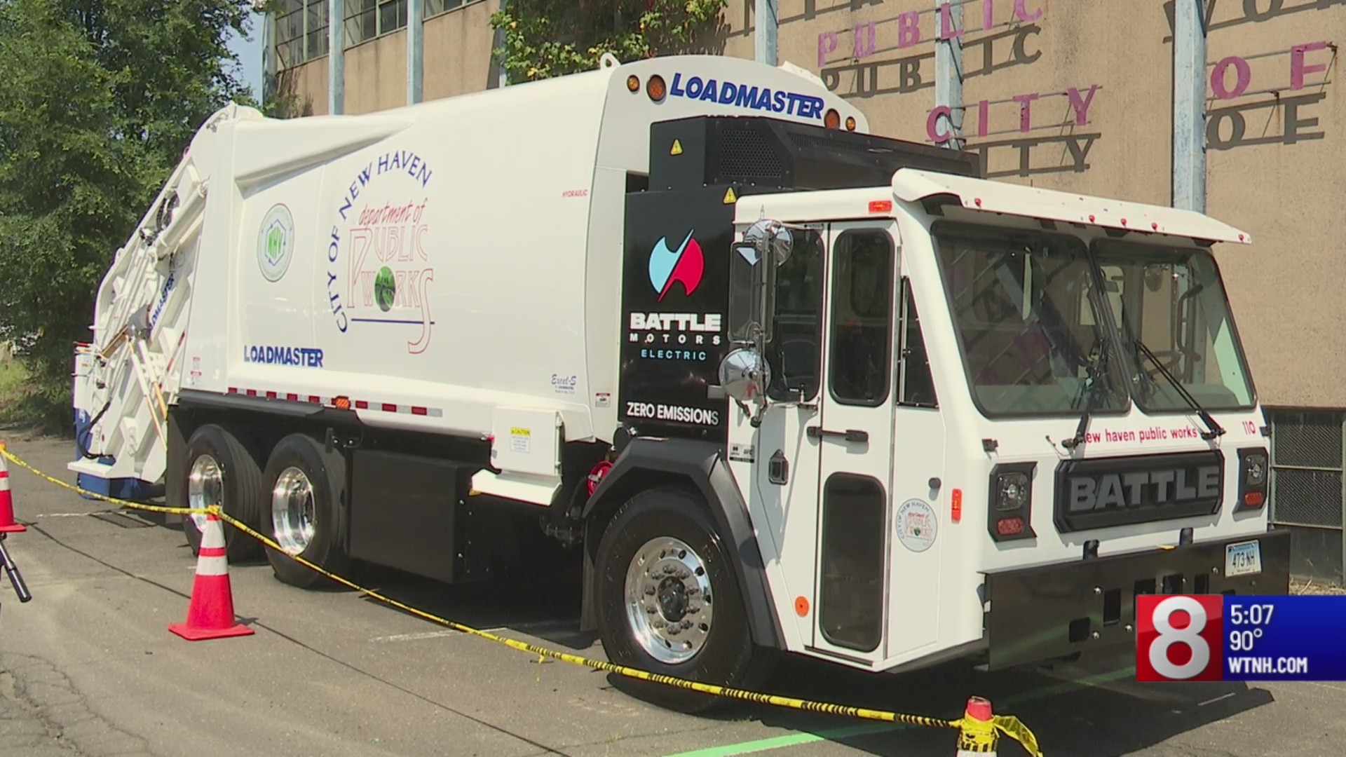 New Haven shows off Connecticut’s first electric garbage truck – WTNH.com