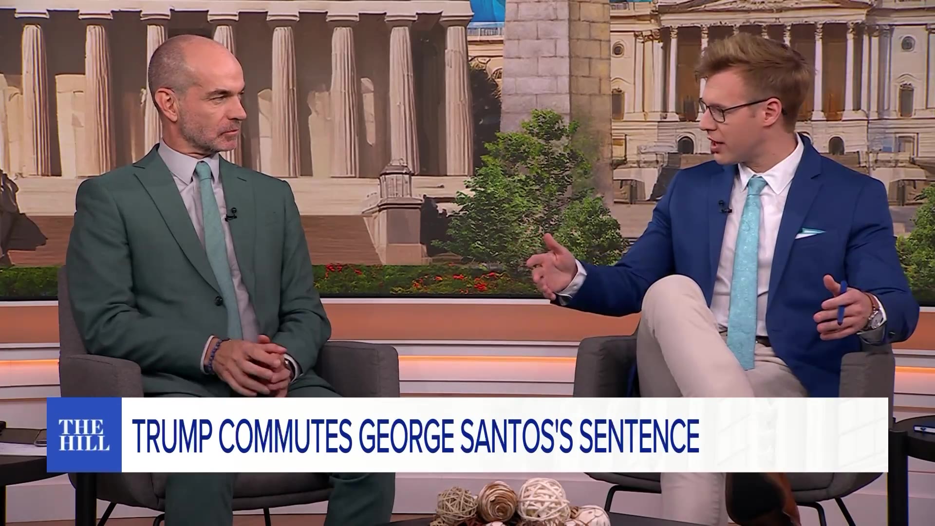 George Santos pressed by CNN anchor over Trump commuting sentence ...